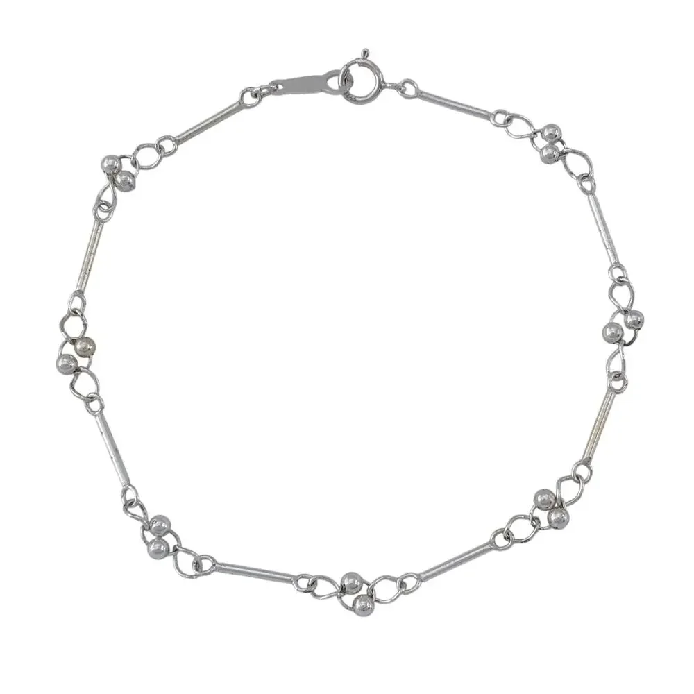 Unbranded | Jewelry | Vintage Sterling Silver 925 Bar Link Bracelet 7 ...